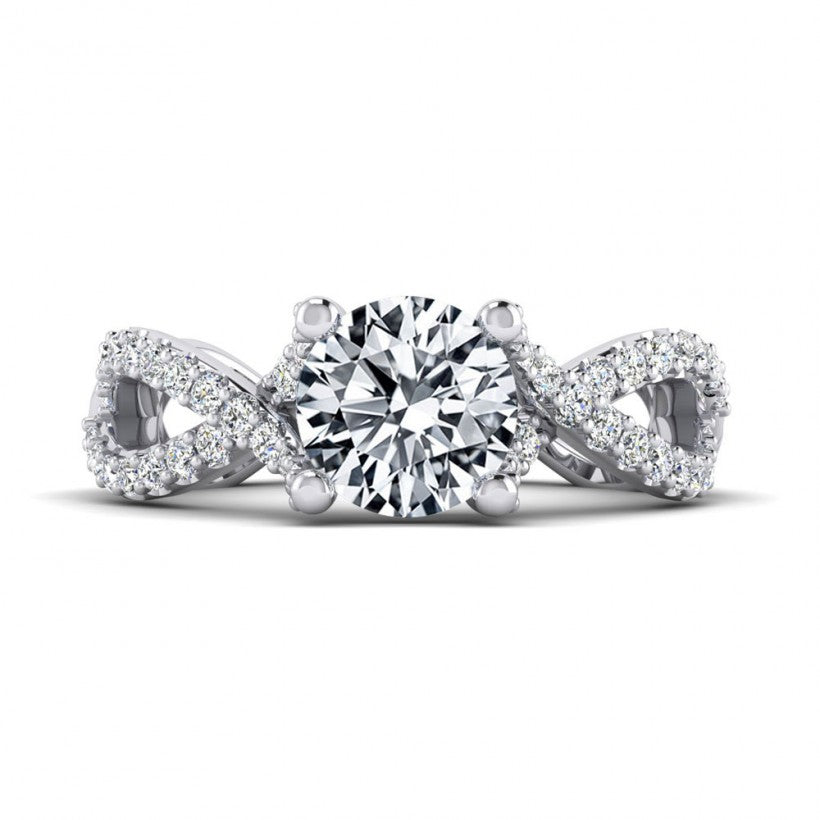 Diamond Mountings with Unique Shanks – Desjardins Jewelers