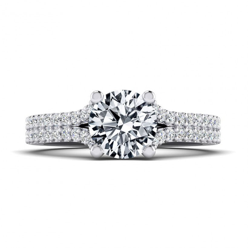Diamond Mountings with Unique Shanks – Desjardins Jewelers